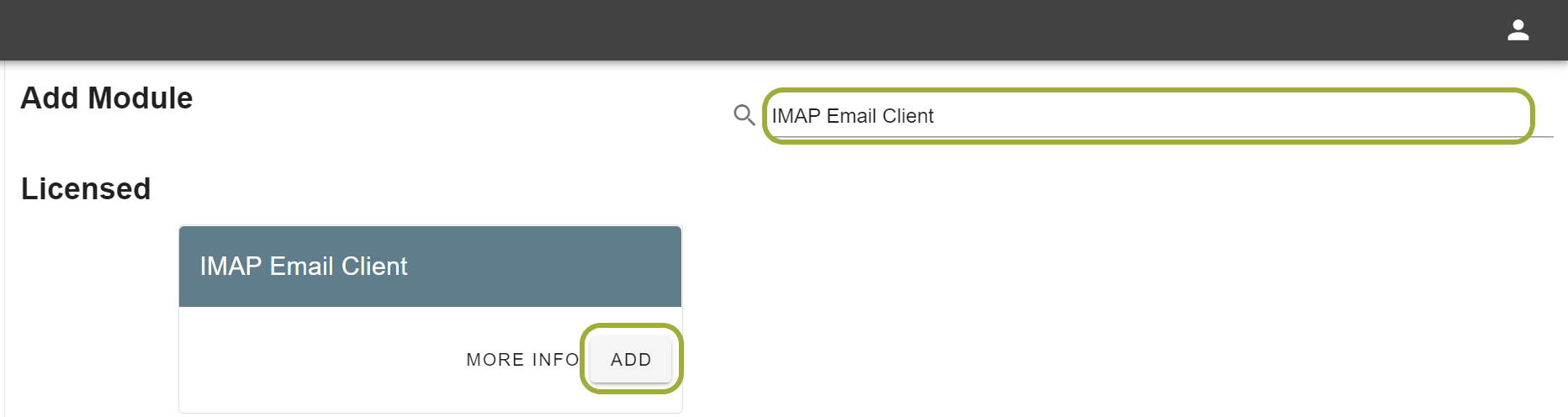 IMAP Email Client Module